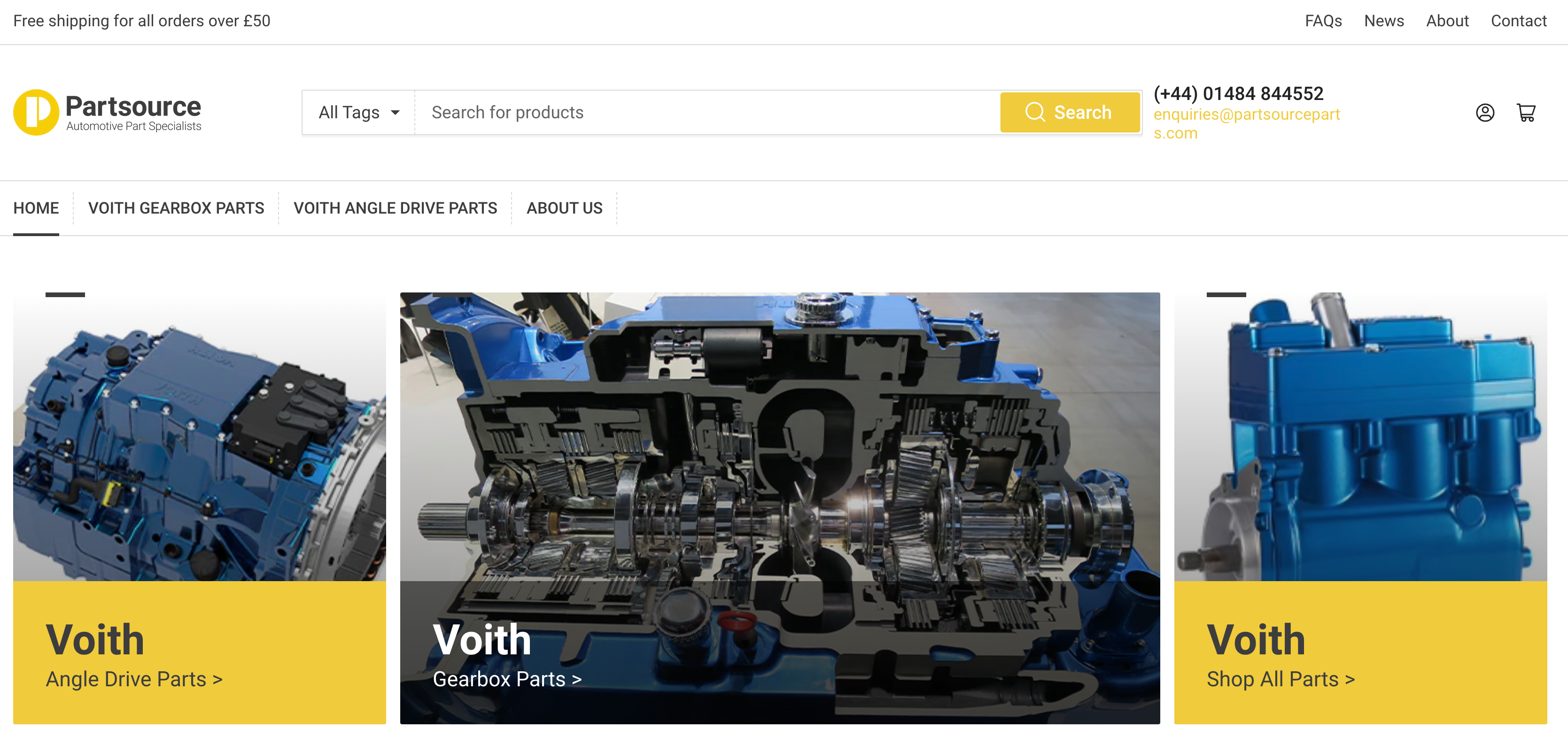 Our New Website Launches – Partsource Ltd